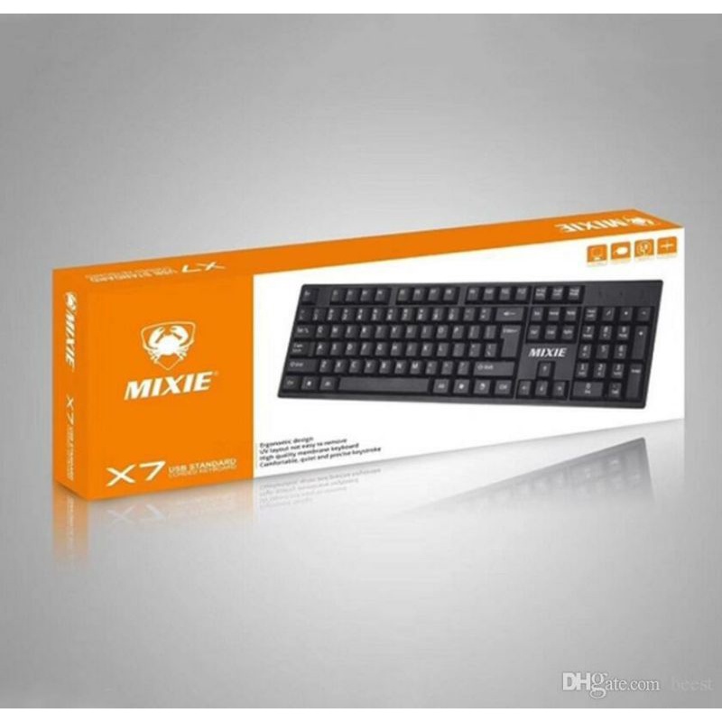 Kit Mouse + Teclado Com Fio - Mixie | Shopee Brasil