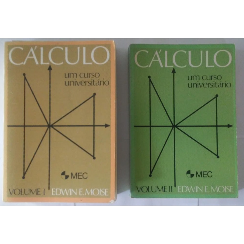 Cálculo - um curso universitário. Edwin E. Moise | Shopee Brasil