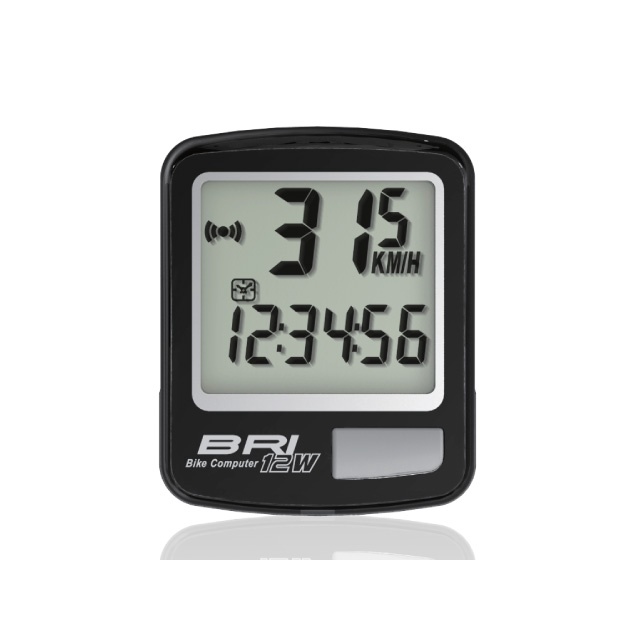 Ciclocomputador Echowell New Bri 12w Sem Fio Preto | Shopee Brasil