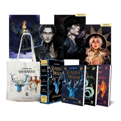 Box Coleção Trilogia Sombra E Ossos ( 3 Livros ) | Shopee Brasil