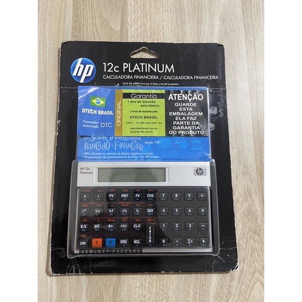 Calculadora HP 12c Platinum | Shopee Brasil