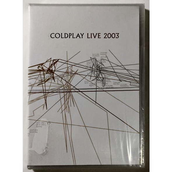 DVD Coldplay - Live 2003 (original/lacrado) | Shopee Brasil