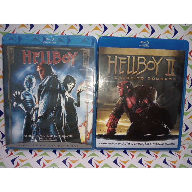 Hellboy 1 e 2 blu-ray (Itens de coleção impecáveis) | Shopee Brasil