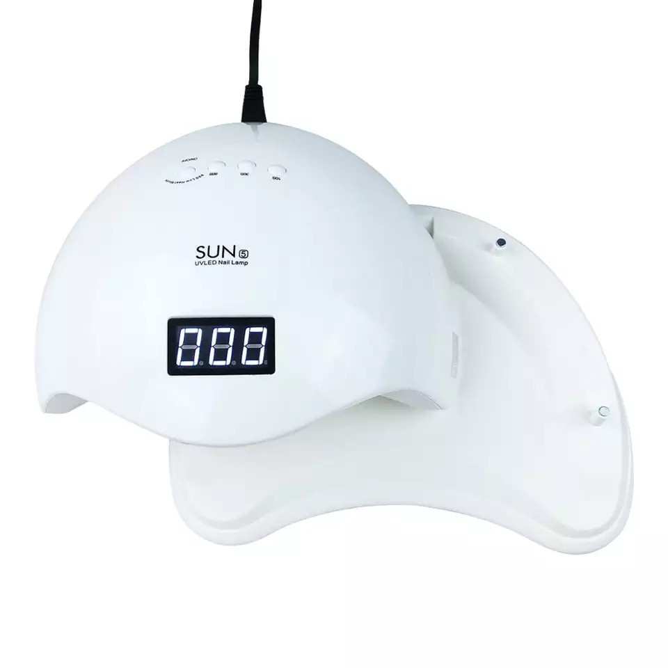 Cabine Led/uv Sun 5 Digital 48w Bivolt Sun Unhas Gel Acrígel Oferta | Shopee Brasil