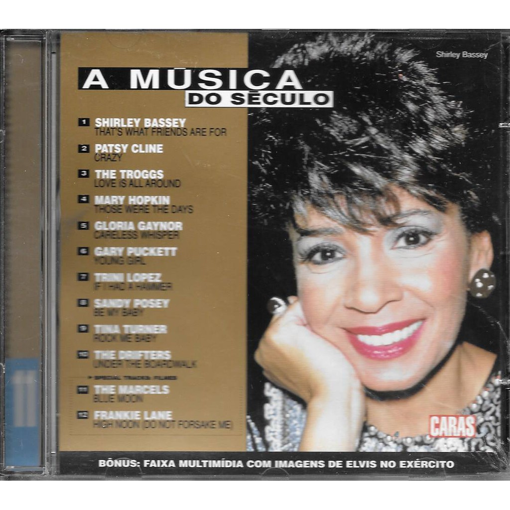 CD: A Música do Século (vol. 11) Shirley Bassey; Patsy Cline; The ...