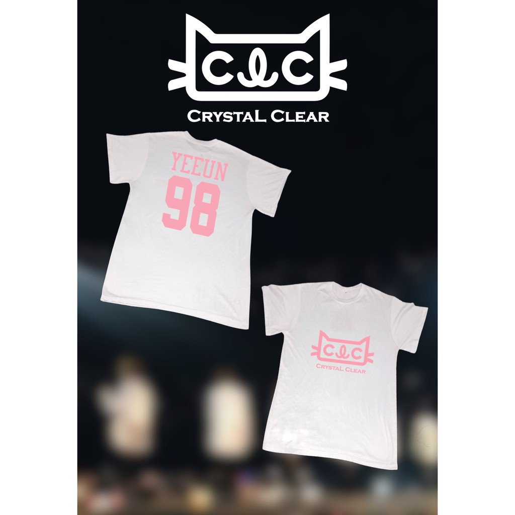 Camiseta CLC "yeeun" | Shopee Brasil
