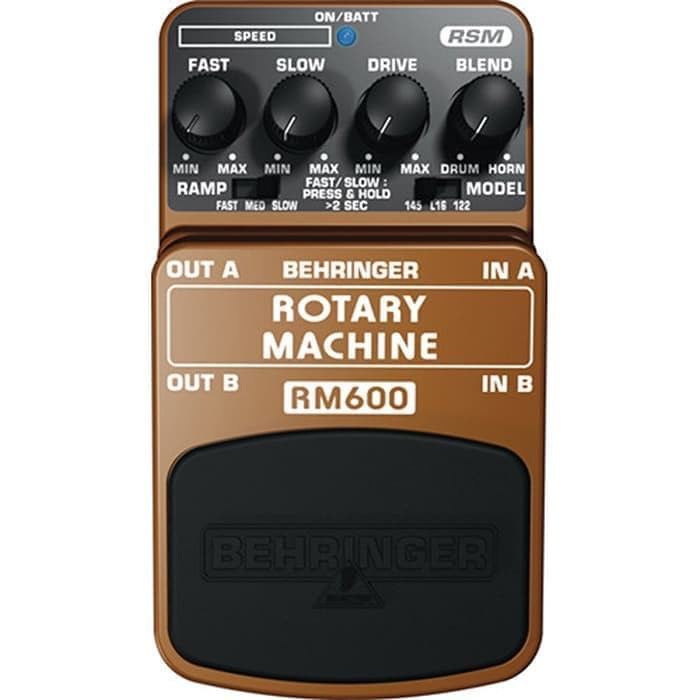 Behringer RM600-RM 600 Máquina Rotativa De Efeito De Violão Com Pedal ...
