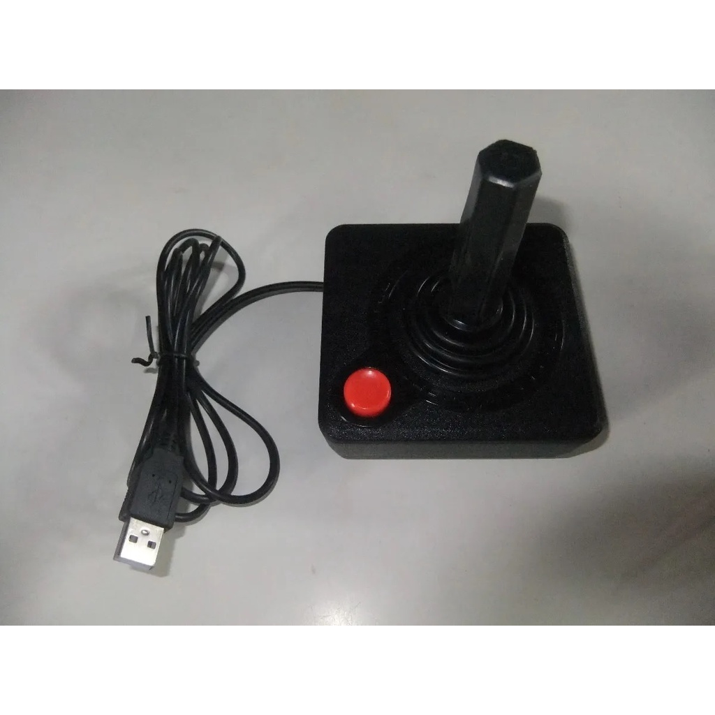 Controle de Atari usb + emulador com todos os jogos | Shopee Brasil