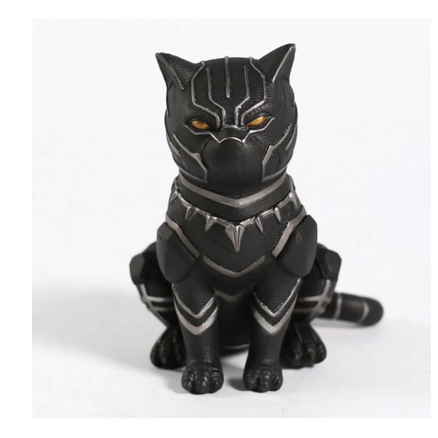 COLECIONANAVEL PANTERA NEGRA MARVEL PEQUENA 11 CM X 6 CM PVC TOP TOP ...