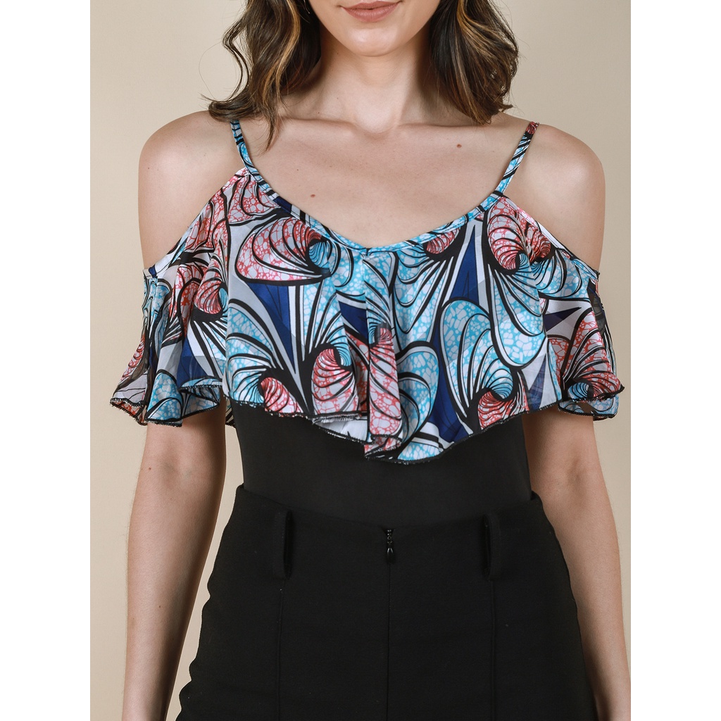 Body blusa feminina saida do praia floral | Shopee Brasil
