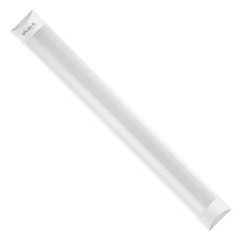 Luminaria Tubular Led 18w 60cm 4000k Branco Neutro Sobrepor Biv Galaxy | Shopee Brasil