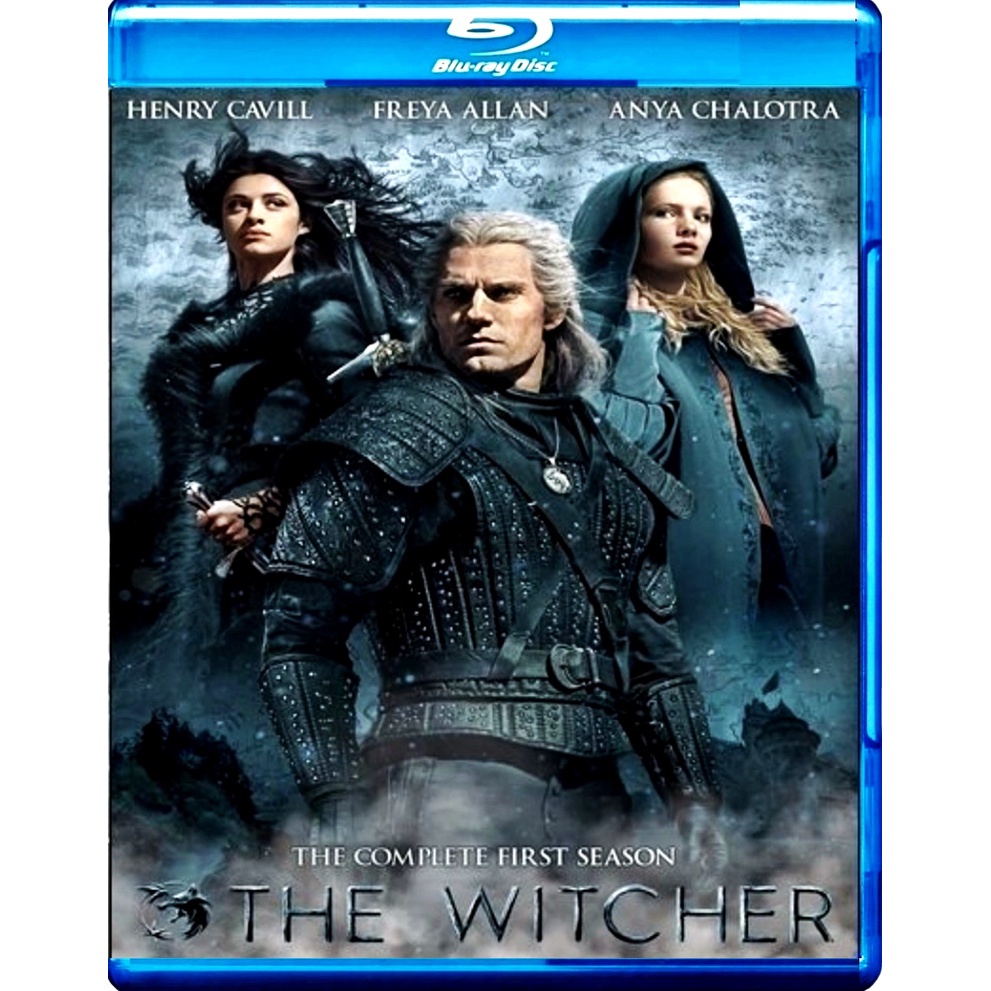 Blu- ray Série The Witcher 1º e 2º Temporada Completa Dublado e ...