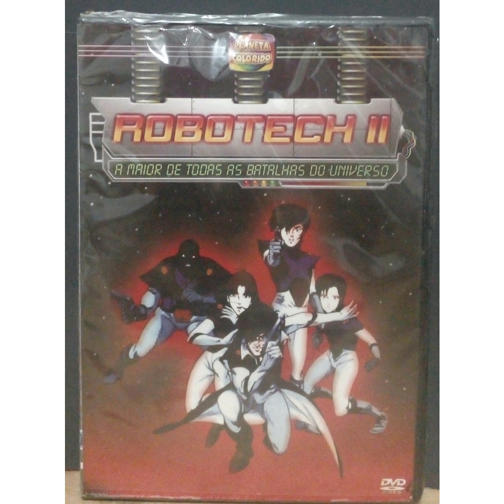 Anime Robotech 2 Dublado DVD Original Novo Lacrado (LEIA A DESCRIÇÃO ...
