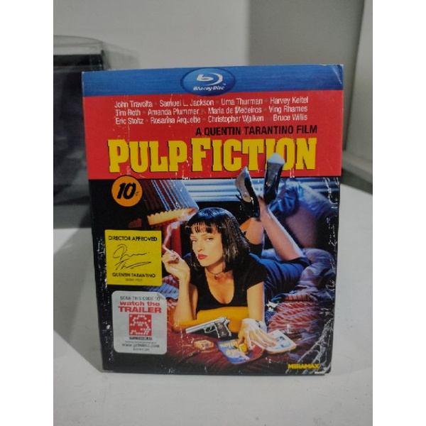 Blu-ray Pulp Fiction Briefcase Importado Com Luva S/ legendas PT ...