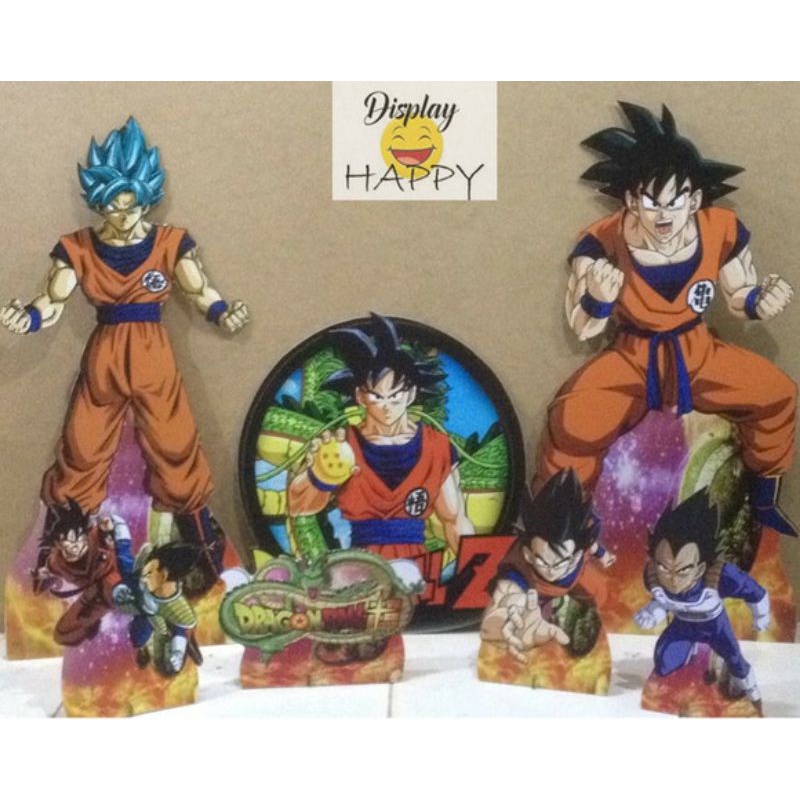 Kit Dragon Ball Z Display mdf | Shopee Brasil