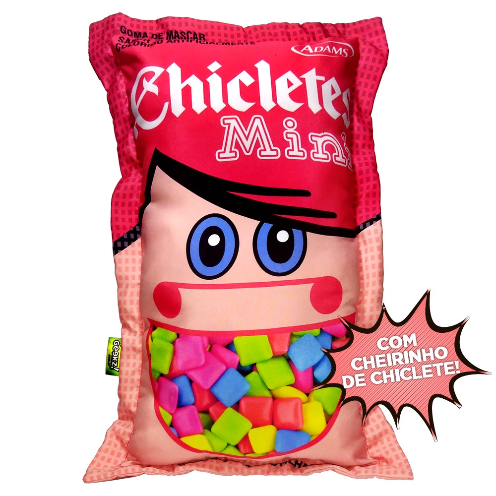 Almofada Divertida Nerd - CHICLETES MINI | Shopee Brasil