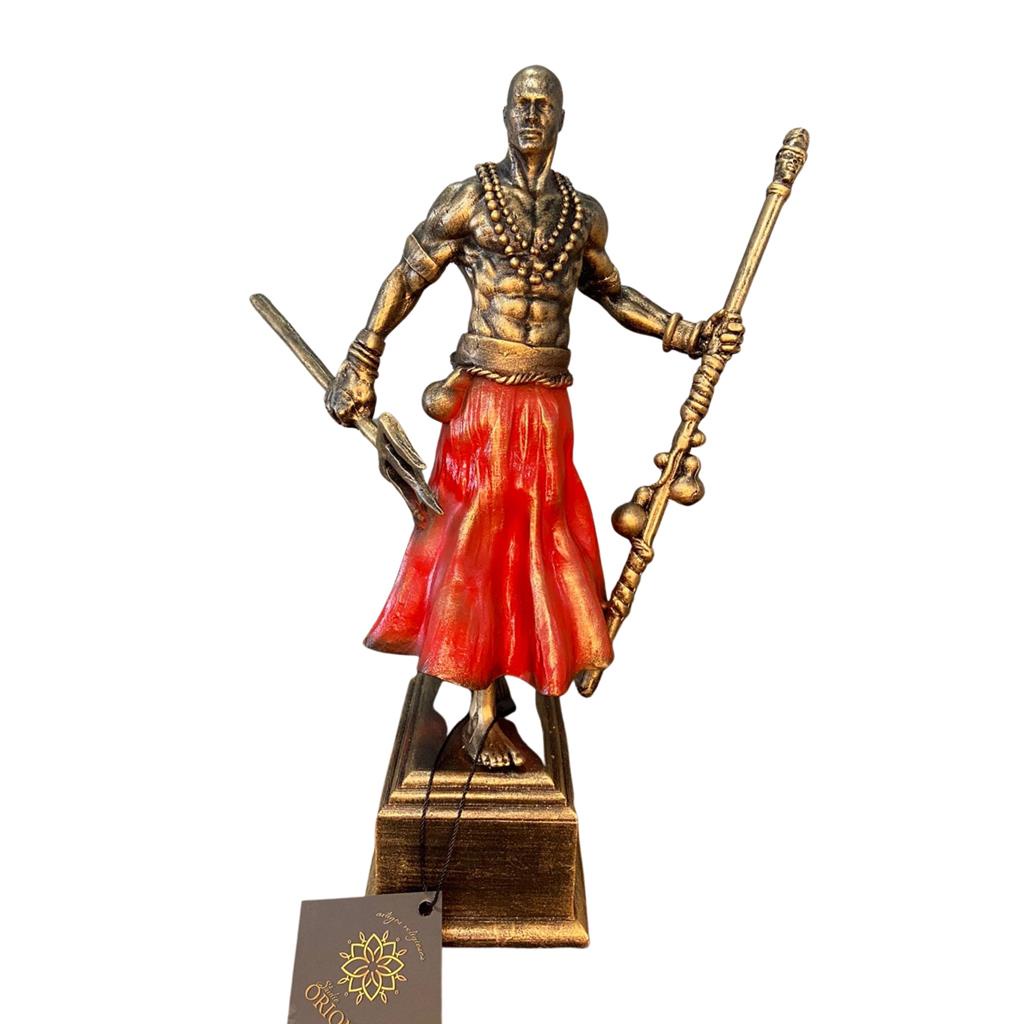 Estatua Orixa Exu Tridente Exclusiva - Umbanda Candomble | Shopee Brasil