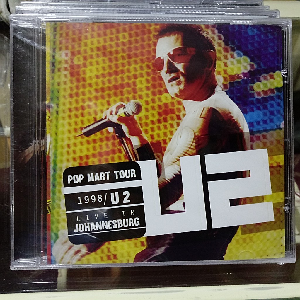 Cd U2 - Live in Johannesburg (Lacrado) | Shopee Brasil