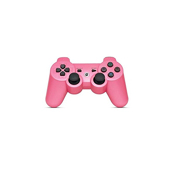 Controle joystick Ps3 Playstation sem fio Rosa | Shopee Brasil
