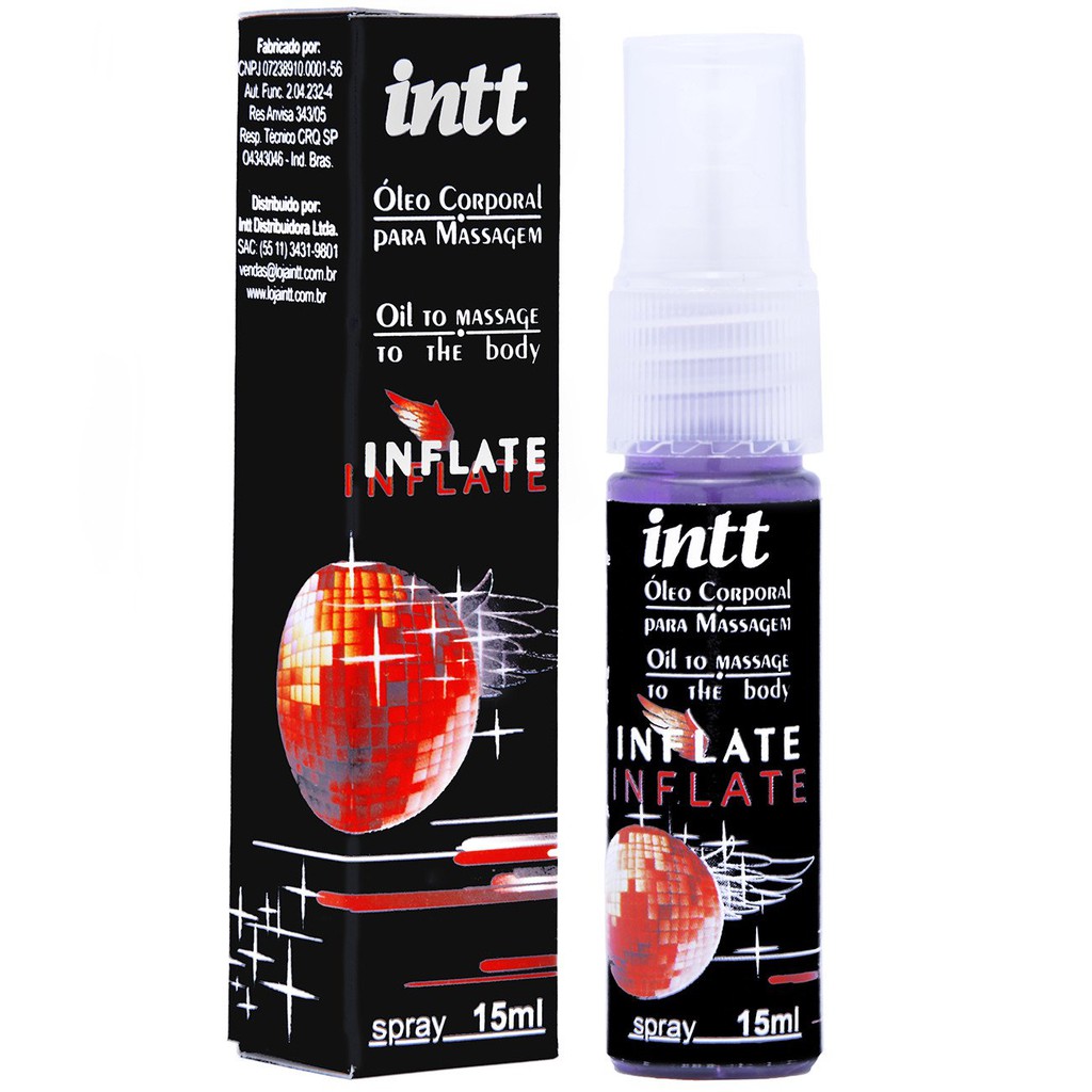 Gel infla pênis aumenta rigidez excitante potente Inflate 15ml Envio ...