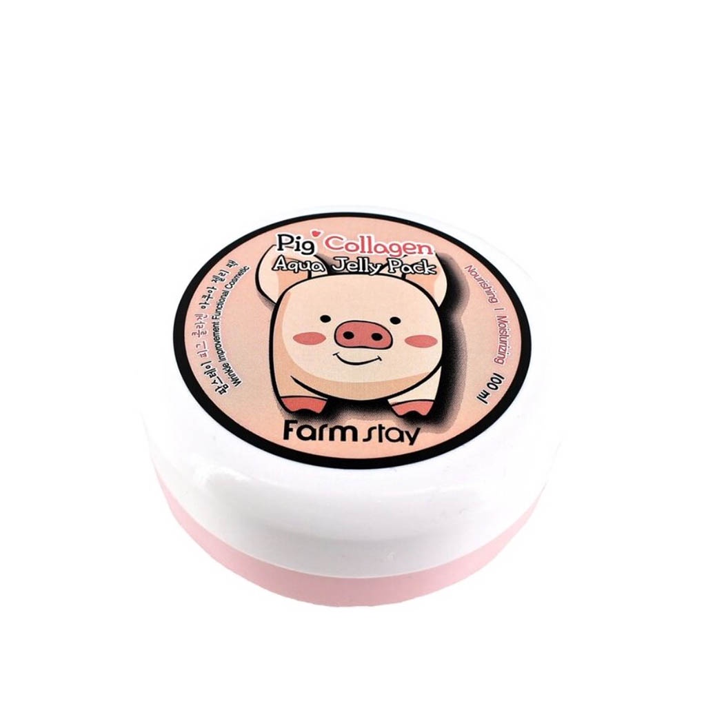 farmstay pig collagen aqua jelly pack 100ml | Shopee Brasil
