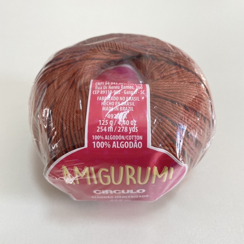 Linha Círculo Amigurumi 7220 Tâmara | Shopee Brasil