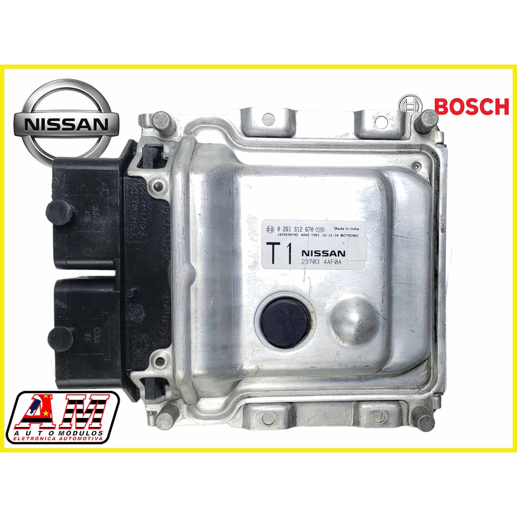 MÓDULO INJEÇÃO NISSAN SENTRA 0261S12670 23703 4AF0A T1 | Shopee Brasil
