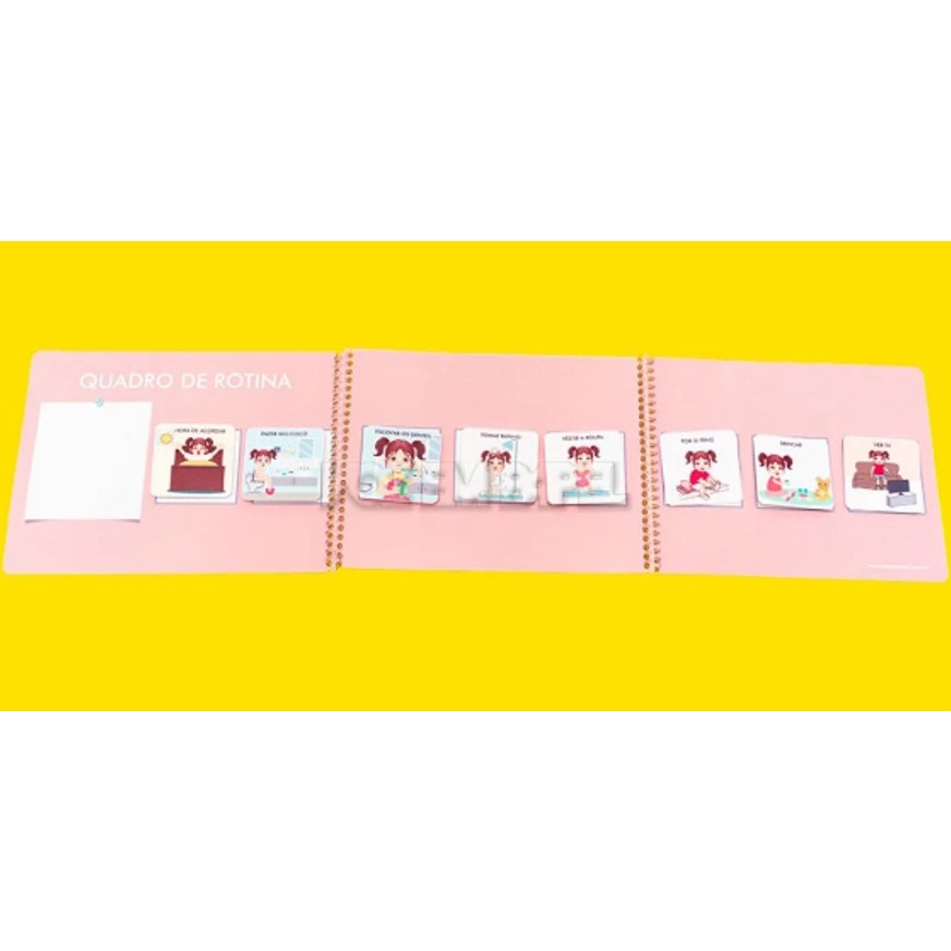 Rotina Visual com Fichas de Rotina | Shopee Brasil
