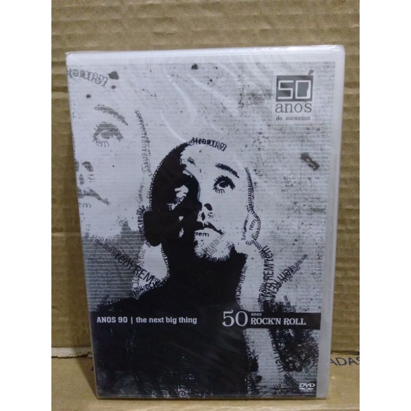 DVD 50 ANOS DE ROCK'N ROLL- ANOS 90- THE NEXT BIG THING (ORIGINAL-LACRADO) | Shopee Brasil