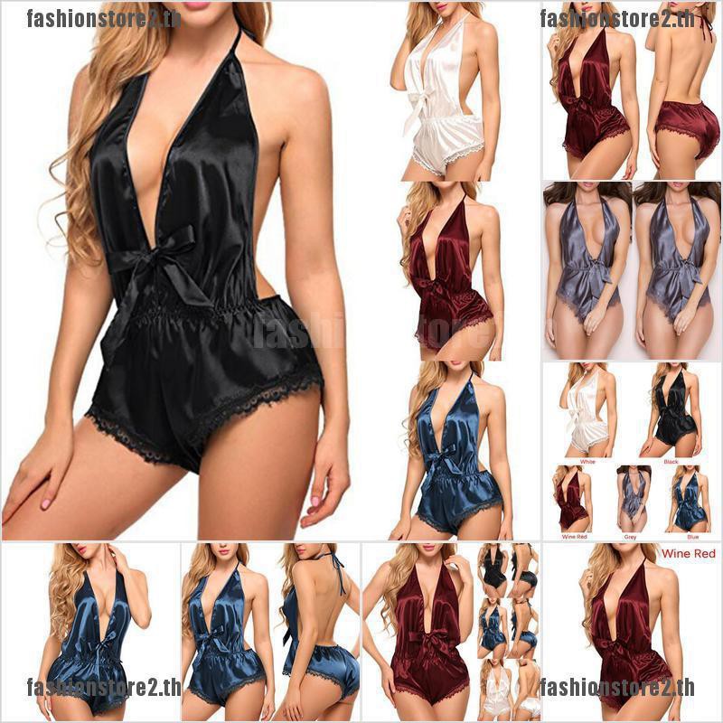 Pijama De Lingerie Sexy Babydoll Fio-Dental Para | Shopee Brasil