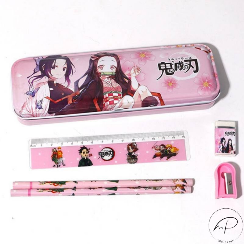 Kit escolar Demon Slayer Kimetsu No Yaiba anime - material escolar ...