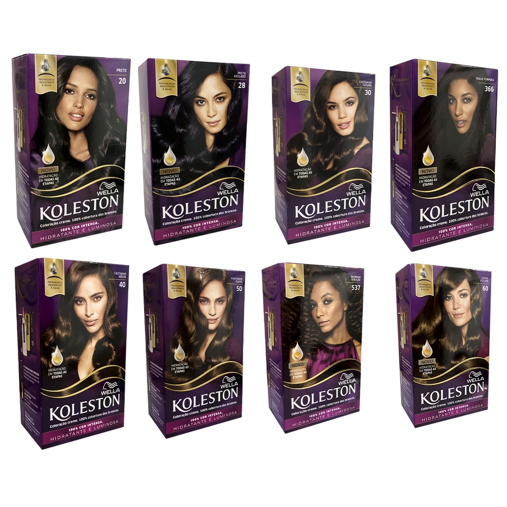 Tintura Wella Koleston Creme - 1 Unidade ( Clique e Escolha a Cor ...