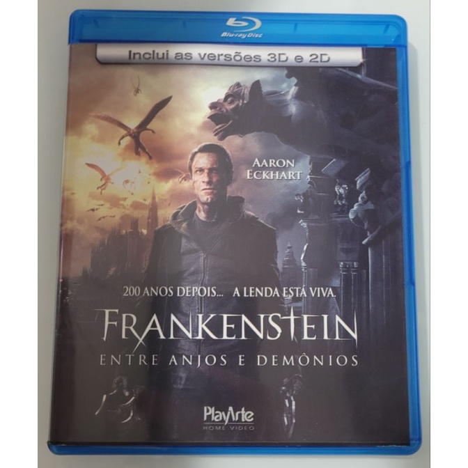 Blu-ray Frankenstein Entre Anjos e Demônios-3D+2D-Aaron Eckhart | Shopee Brasil
