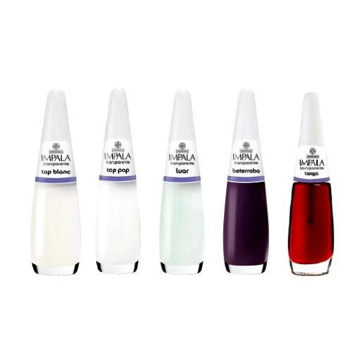 Esmalte Impala Transparente 7,5ml (unitário) | Shopee Brasil