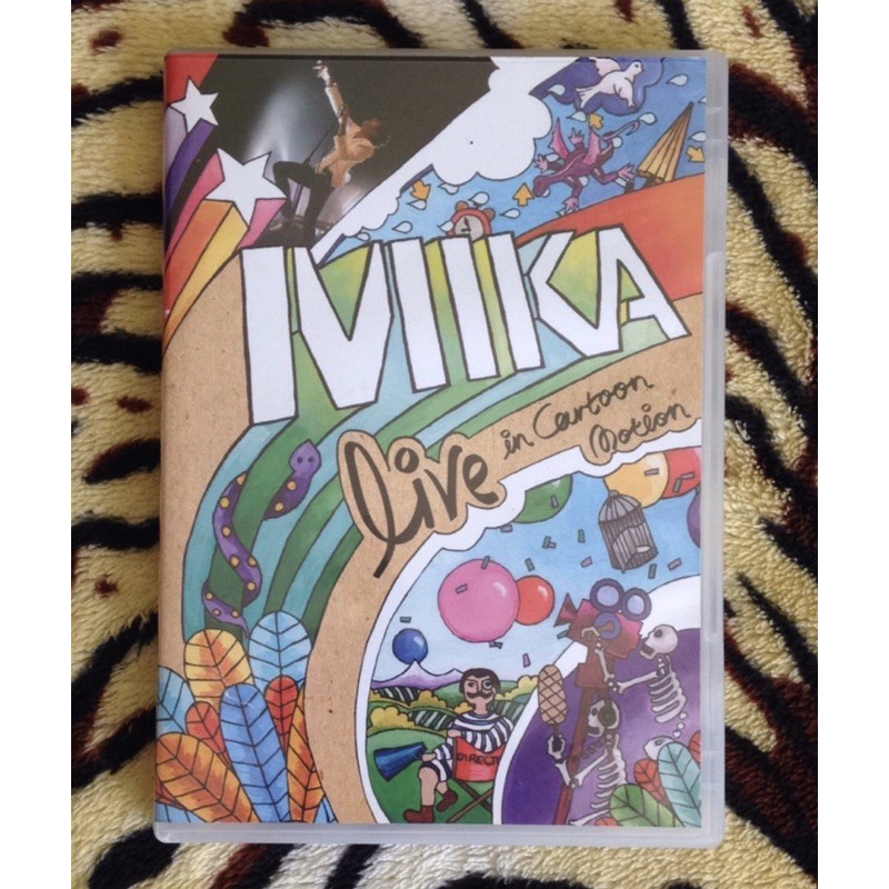 DVD Mika - Live in Cartoon Motion | Shopee Brasil