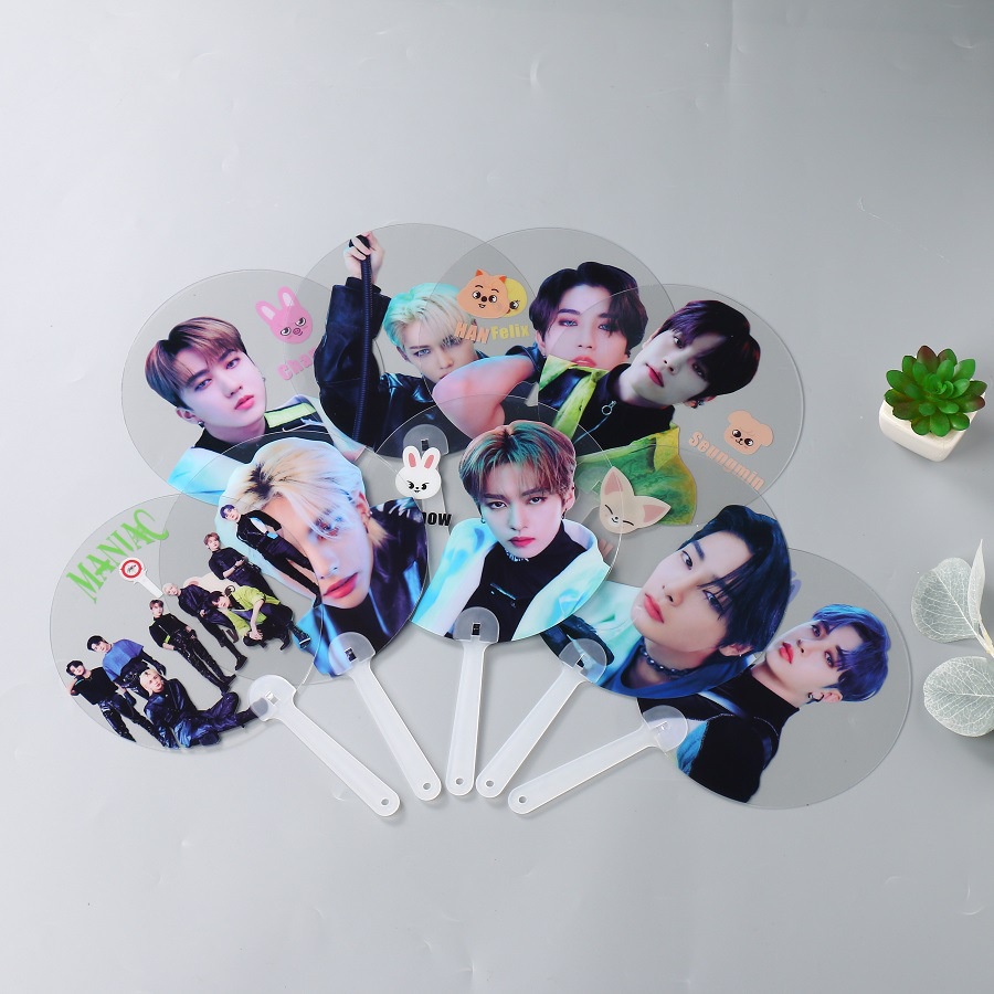 Kpop Strakyids Novo Álbum MANIAC Ventiladores De Mão De PVC ...