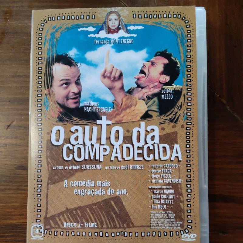DVD Original Auto da Compadecida | Shopee Brasil