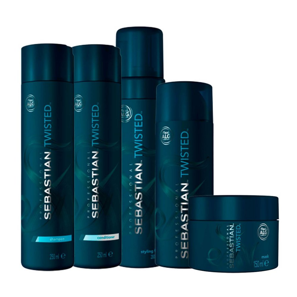 KIT SEBASTIAN PROFESSIONAL TWISTED FULL (5 PRODUTOS) | Shopee Brasil