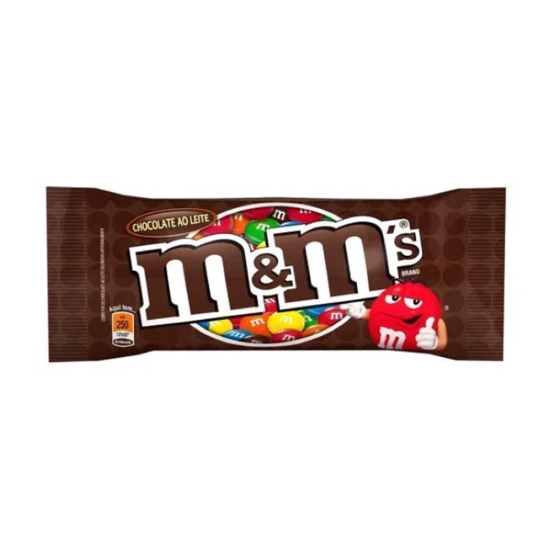 Chocolate M&M 45 gramas MM. | Shopee Brasil