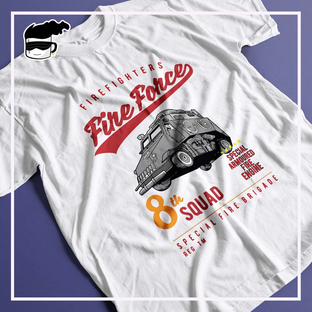 Camiseta Fire Force Unissex Camisa Anime Enen no Shouboutai Benimaru ...