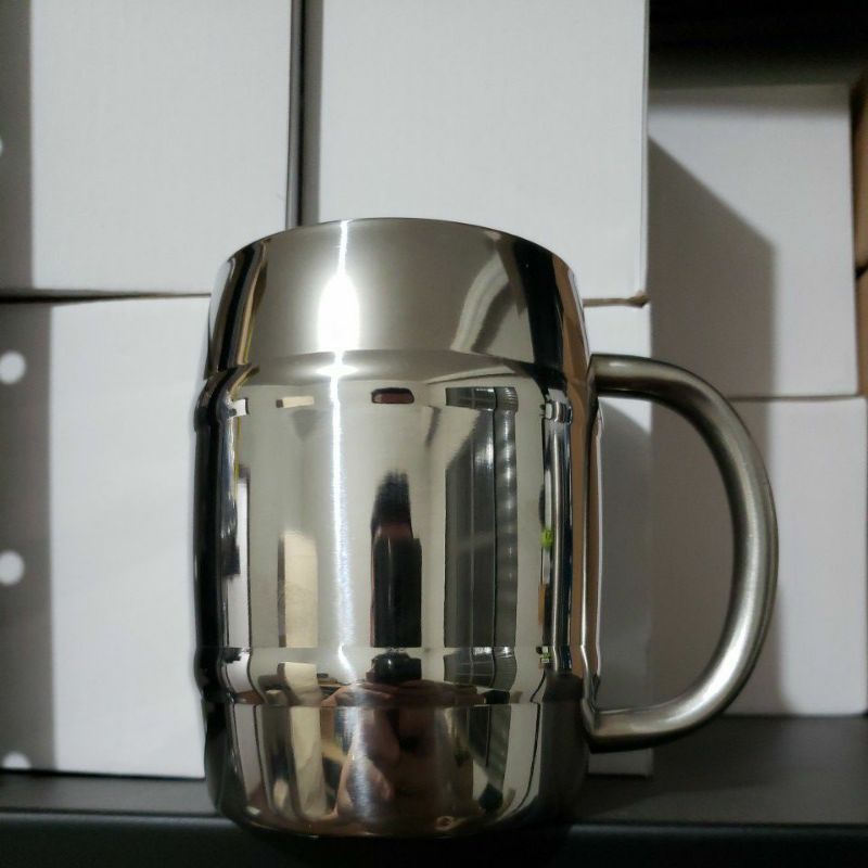 caneca copo termica 100% inox 304 430ml quente e frio | Shopee Brasil