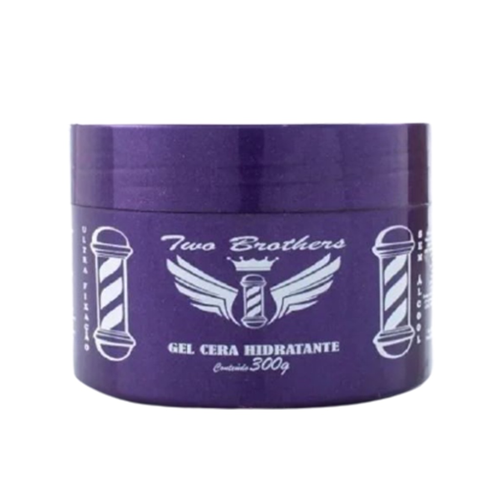 Gel Cera Hidratante Forte/Alta Fixação Two Brothers 300g | Shopee Brasil