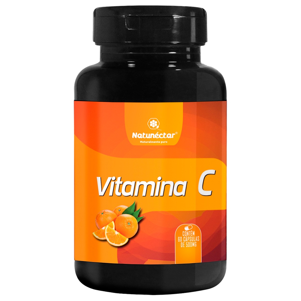 Vitamina C Suplemento Alimentar Natural 100% Puro Natural Natunectar 60 ...