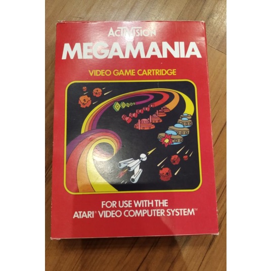 Jogo Cartucho Fita Atari 2600 Megamania PARALELO | Shopee Brasil