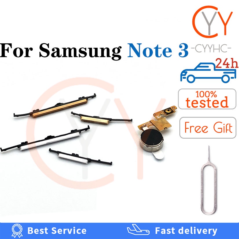Volume Botão Power Switch On Off Flex Cable Para Samsung Galaxy Note 3 N9000 N9005 N900 N900A ...