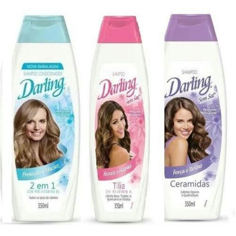 Shampoo Darling 350ml | Shopee Brasil