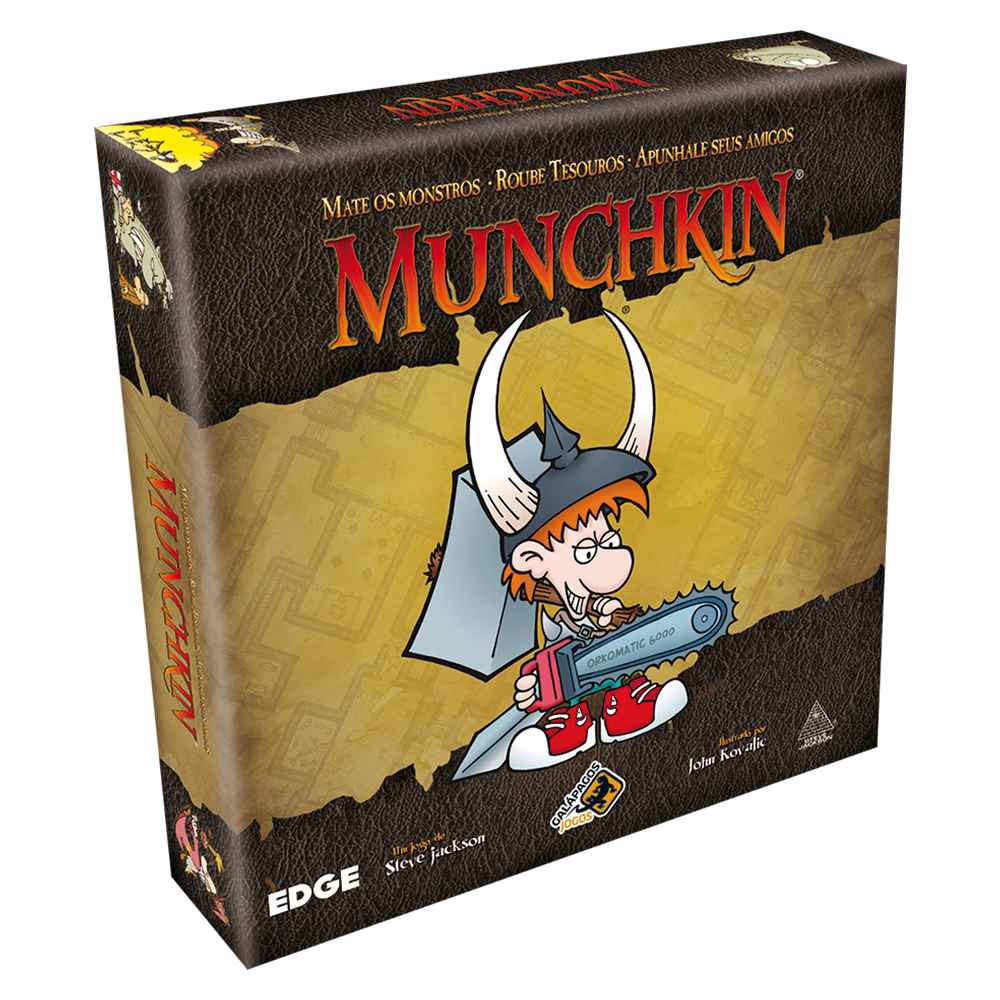 Munchkin Jogo de Cartas Galápagos RPG Portugues | Shopee Brasil