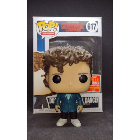 Funko Pop Dustin Snowball Dance SDDC (Stranger Things) | Shopee Brasil