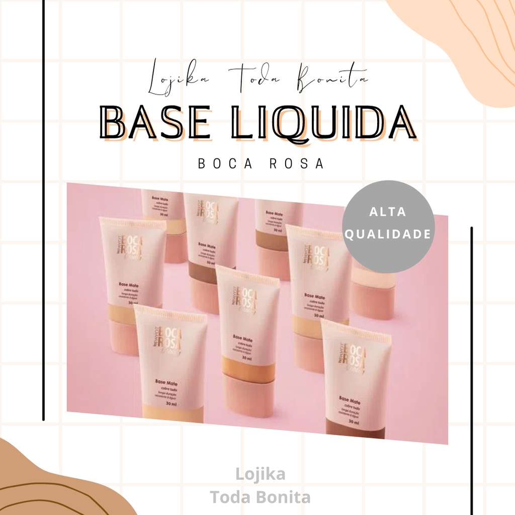Base Boca Rosa Beauty | Shopee Brasil