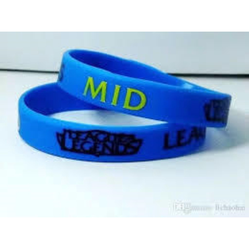 Pulseira Silicone Mid League Of Legends Lol | Shopee Brasil